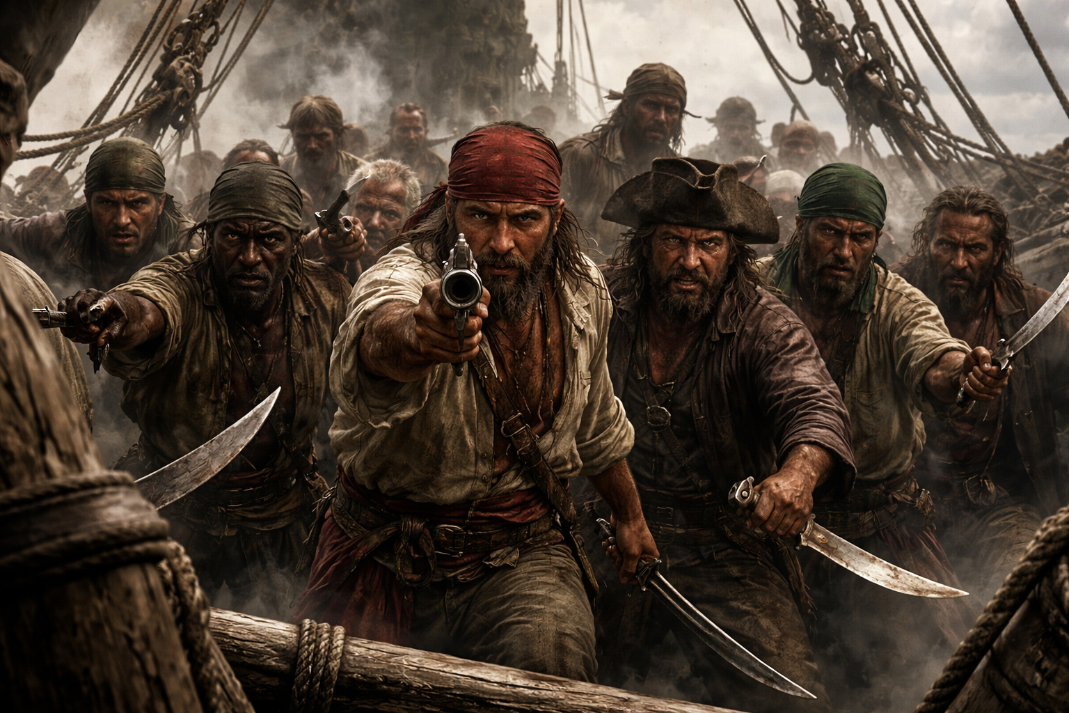 Golden Age of Piracy: Shipboard Combat, Weapons, and Pirate ...